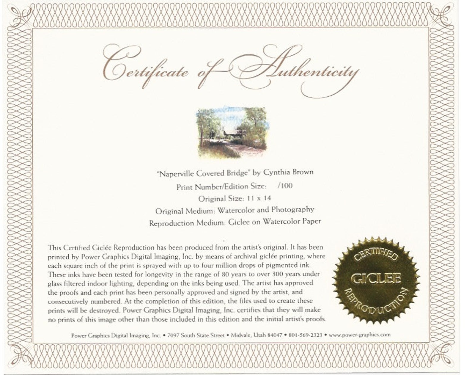 Naperville Covered Bridge - Etsy