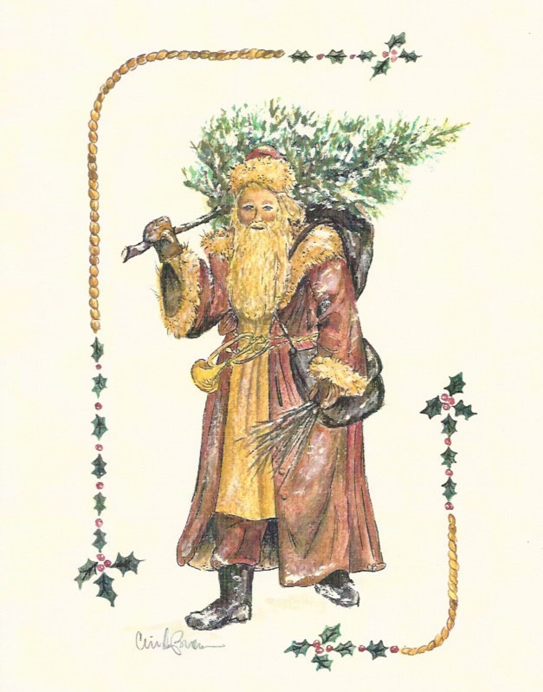 German Santa - Etsy