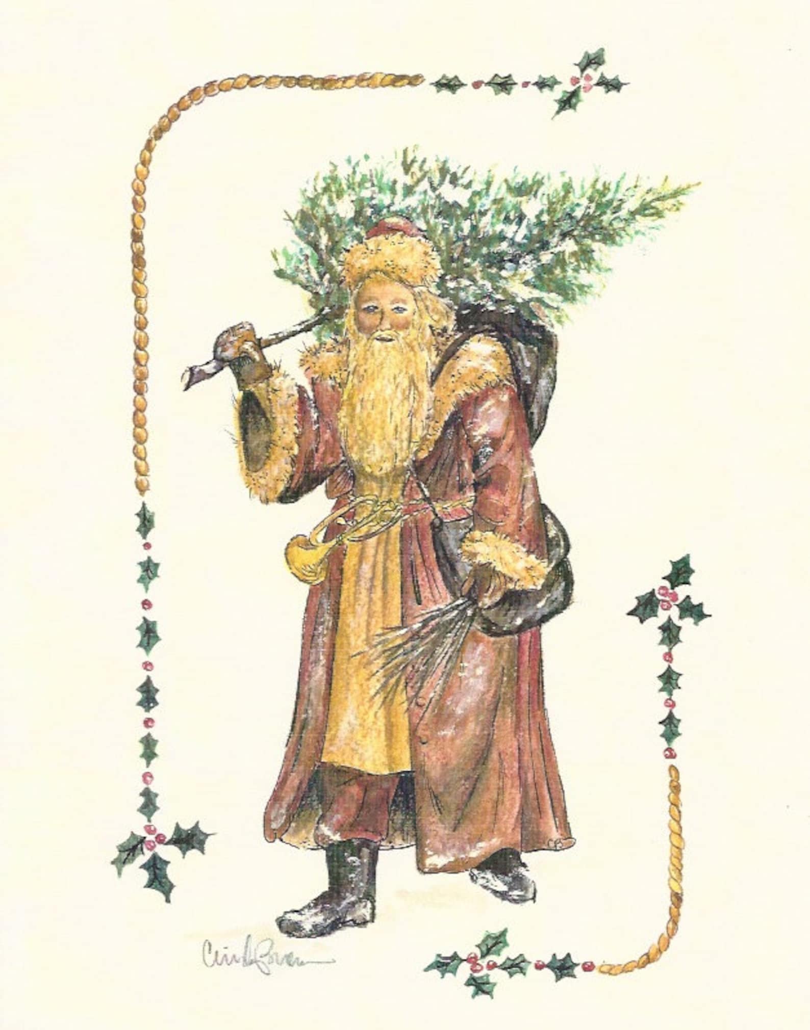German Santa - Etsy