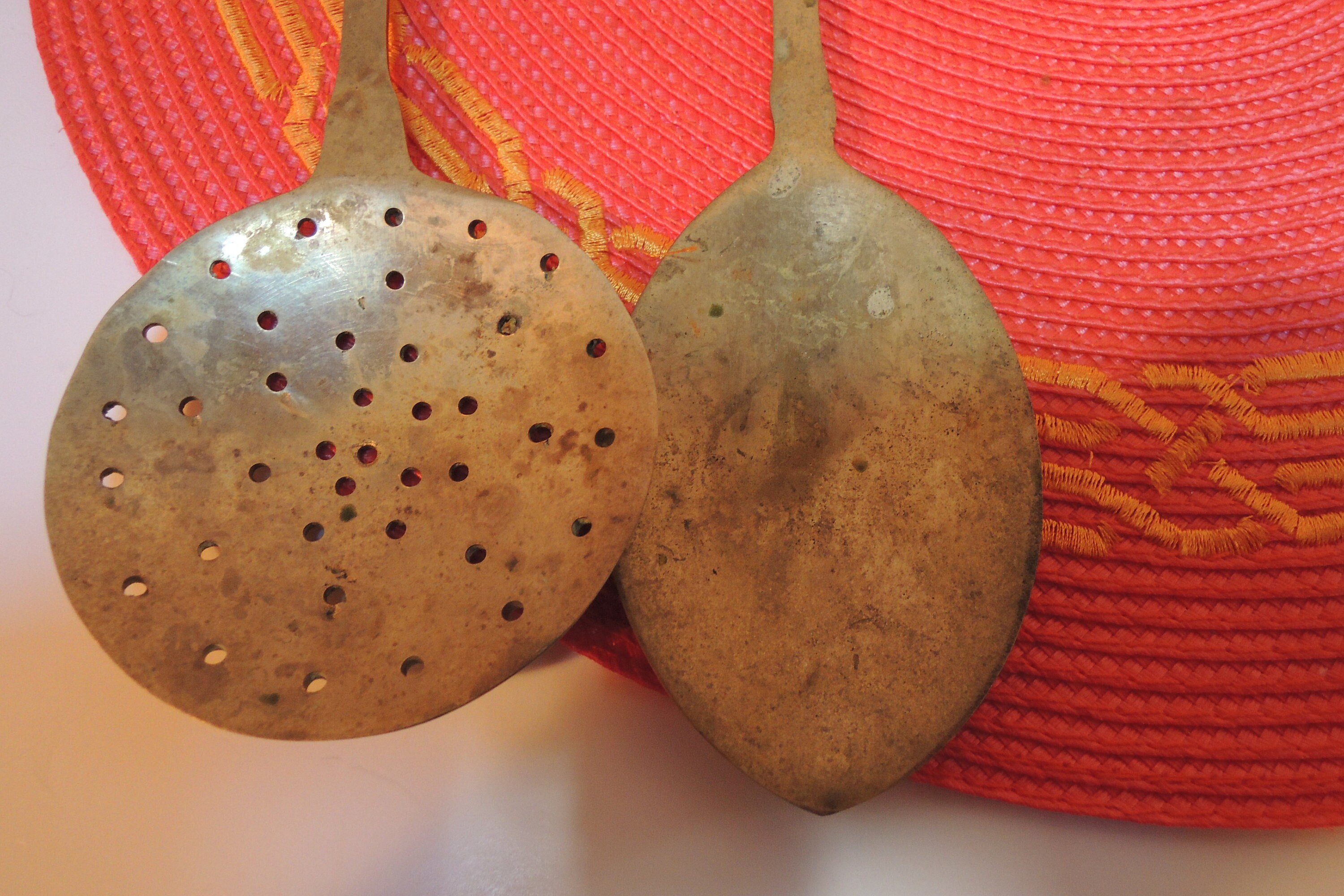 Brass Cooking Utensils Hanging Bar W Hardware Kitchen Décor - Etsy