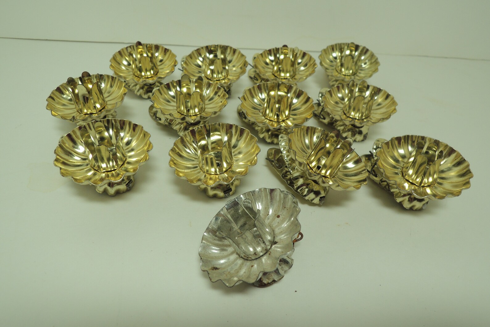 Candle Clips 13 Christmas Tree Candle Holders 12 Gold Color - Etsy