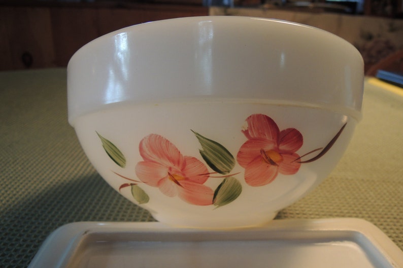 Fire King Gay Fad 1 Pint Bowl Peach Blossom Near Mint - Etsy