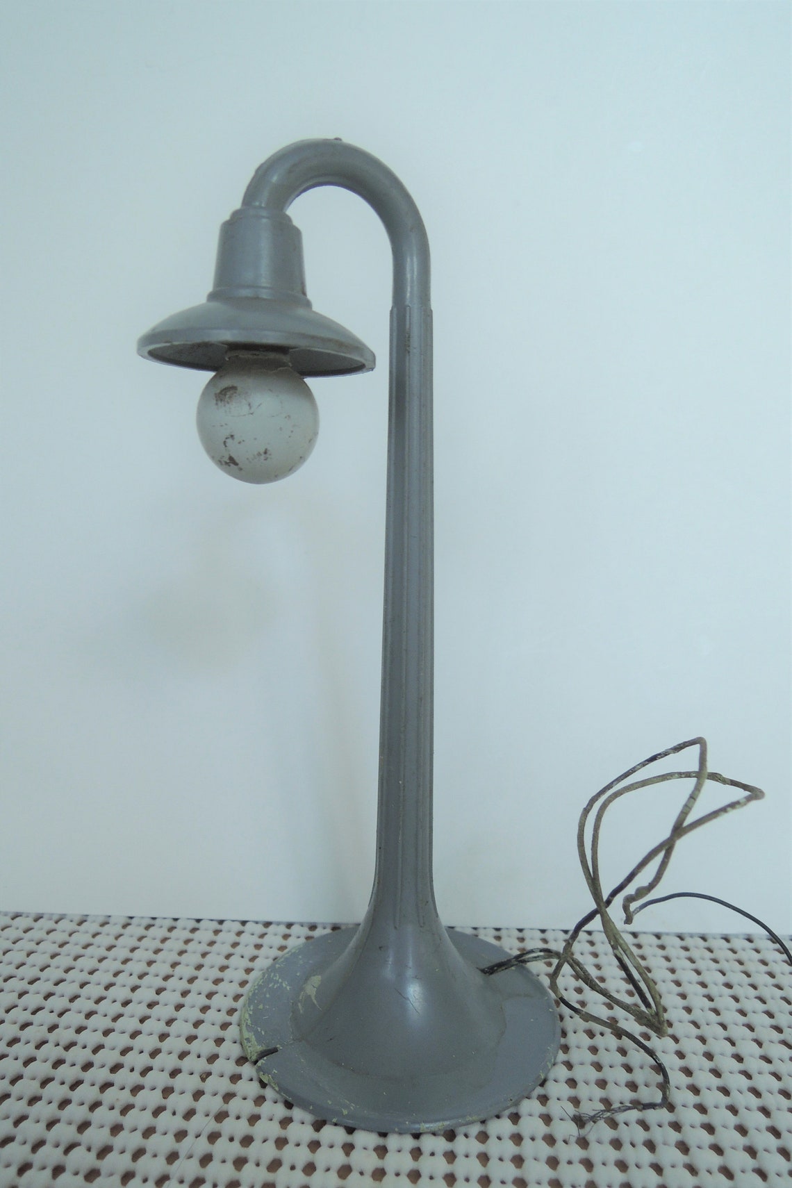 Marx train street light Car street light Gooseneck lamp | Etsy