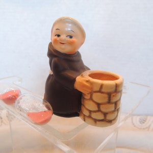 W. Goebel Figurine, Friar Tuck Timekeeper W Timer, Small Sand Timer ...