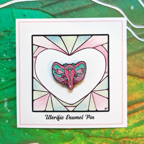 I Love Reproductive Rights Enamel Pin Human Rights Pin - Etsy