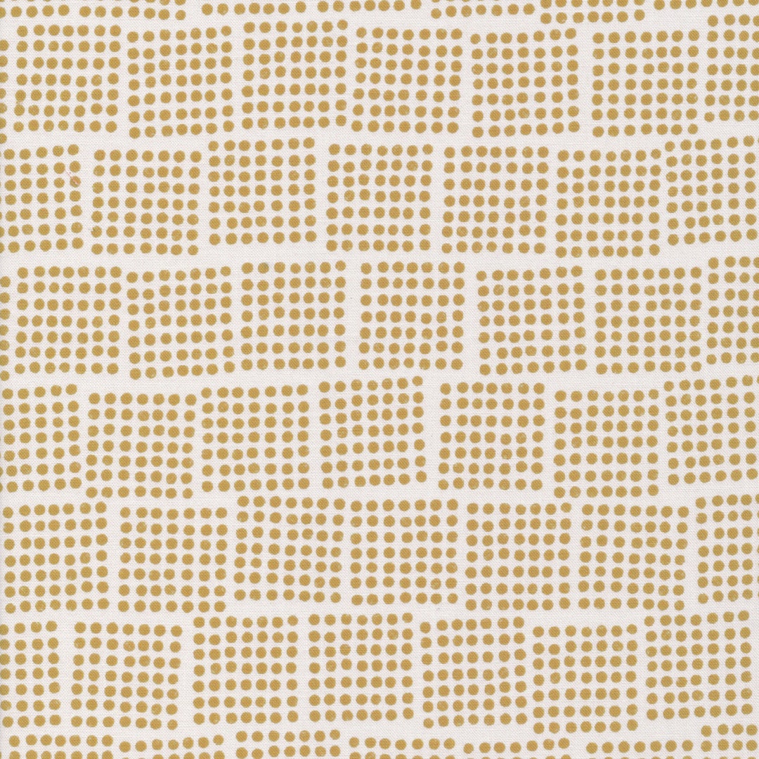 Domino Gold Imprint Fabric Collection by Eloise Renouf for Cloud 9 ...