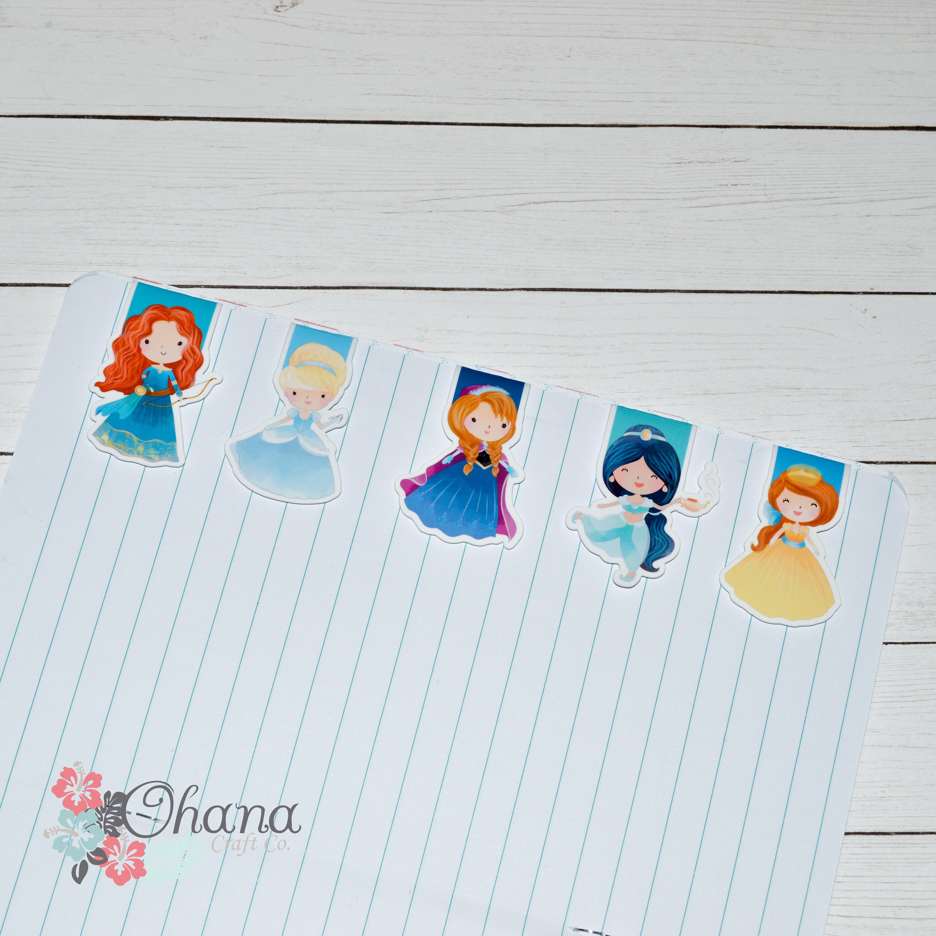 Ariel Inspired Magnetic Bookmark Little Mermaid Disney - Etsy