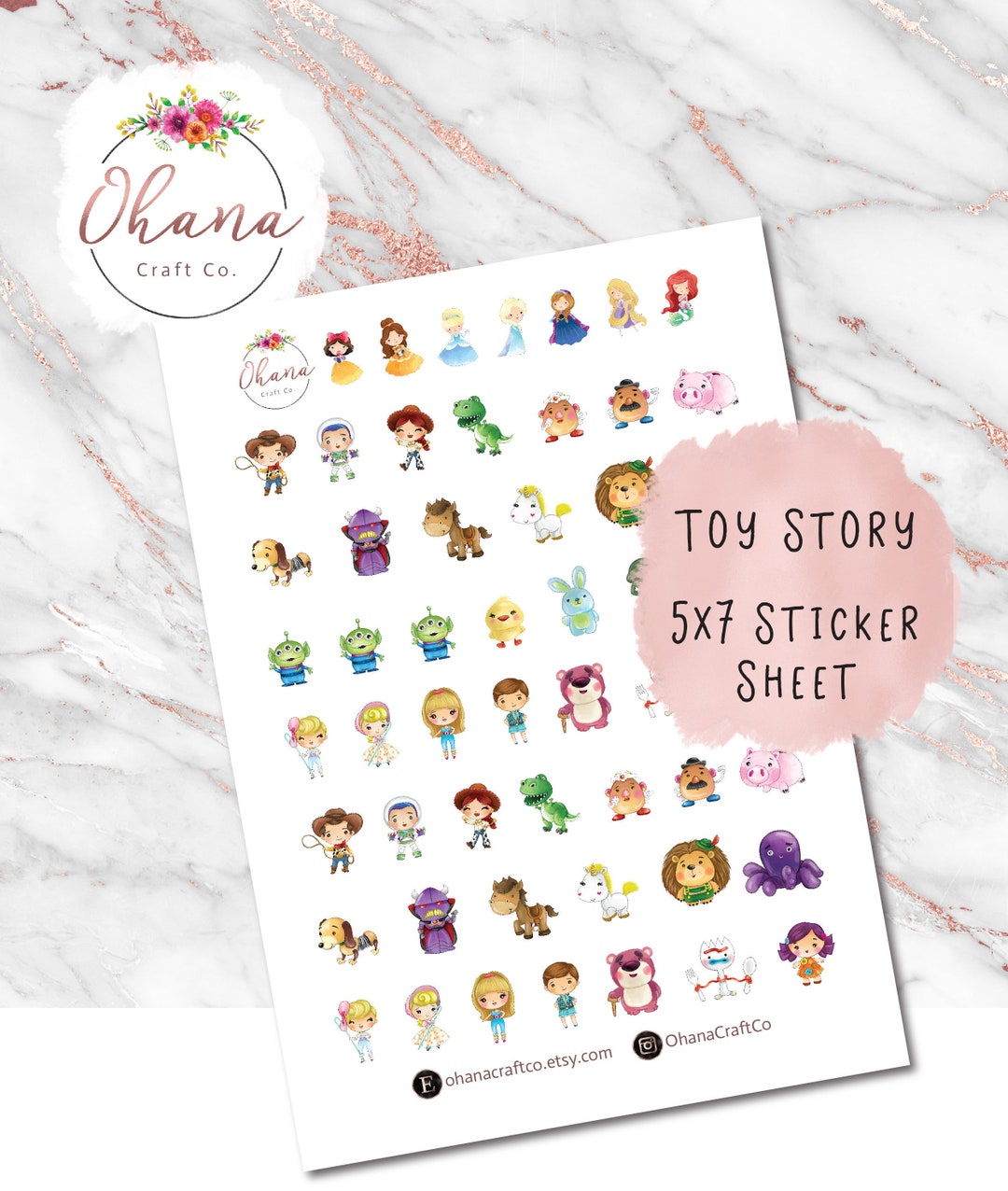 Toy Story Planner Stickers ~ Magically Inspired | Life Planner | EC ...