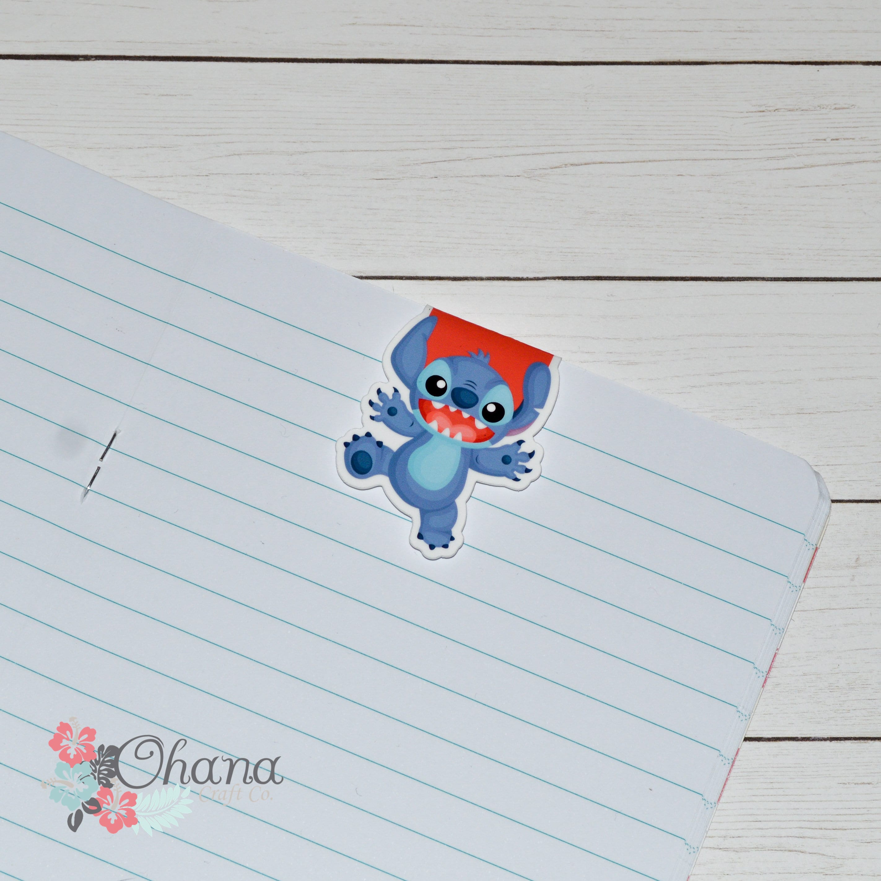 Stitch Inspired Magnetic Bookmark | Lilo & Stitch | Disney | Reading ...
