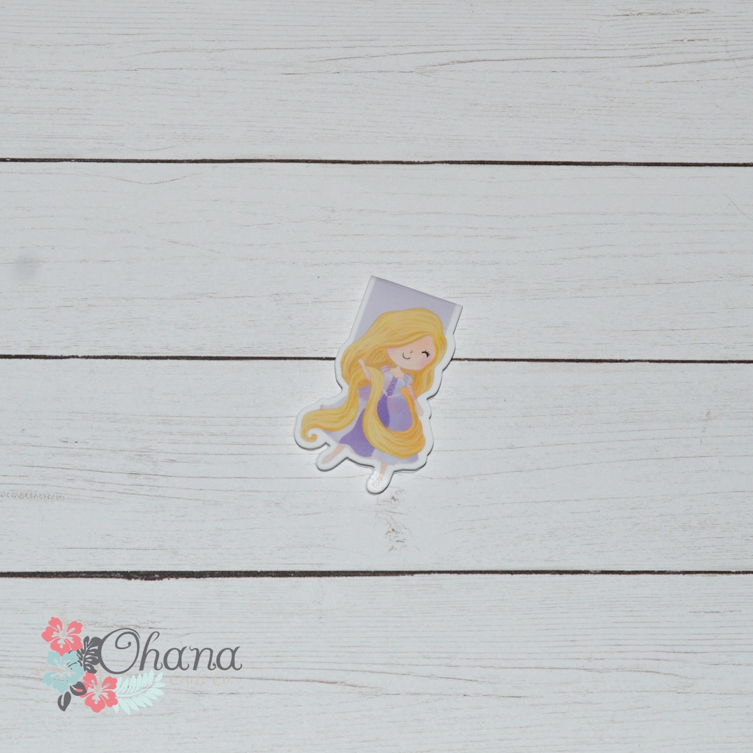 Rapunzel Inspired Magnetic Bookmark | Tangled | Disney Princess ...