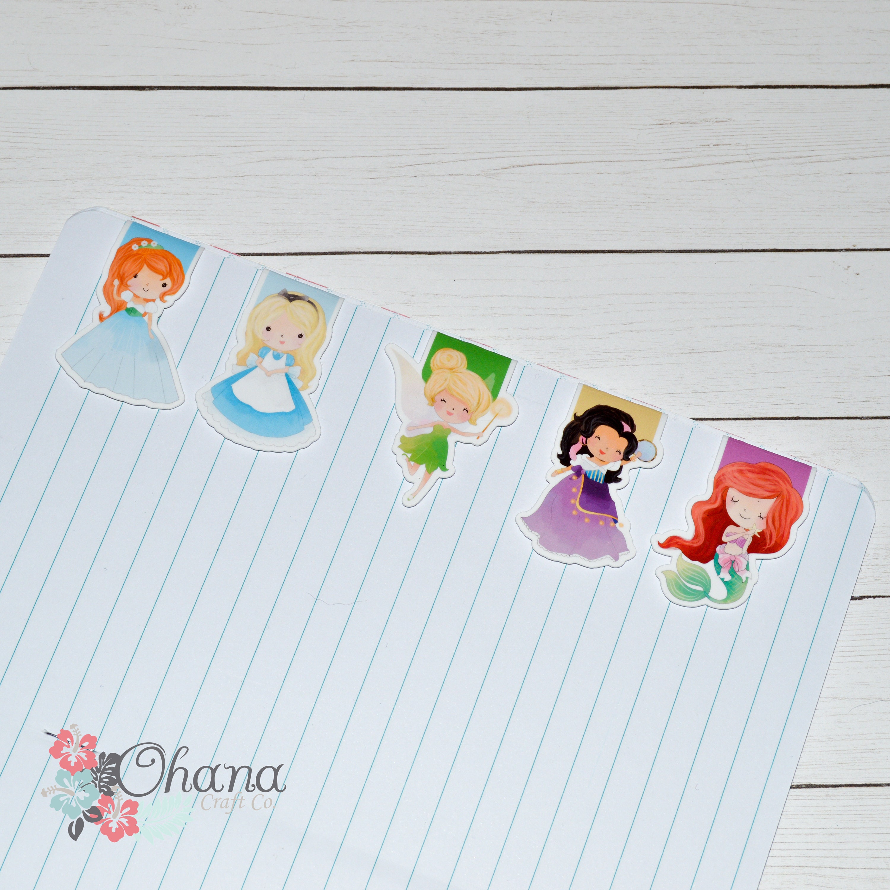 Ariel Inspired Magnetic Bookmark Little Mermaid Disney - Etsy
