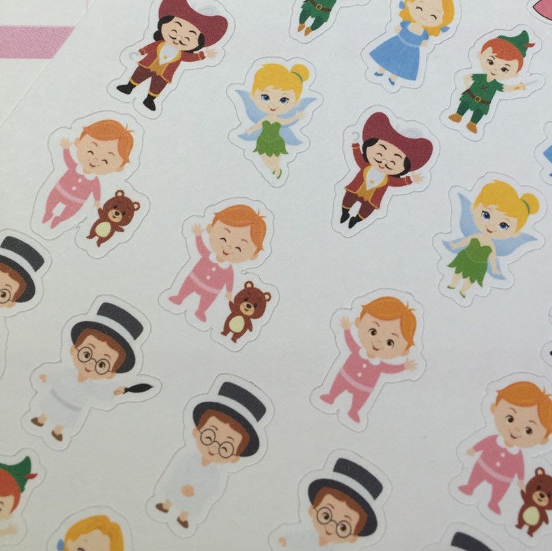 Peter Pan Planner Stickers ~ Magically Inspired | Life Planner | EC ...