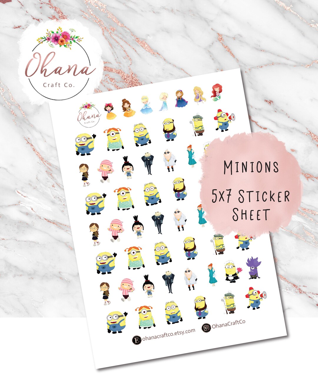 Minions Planner Stickers | Life Planner | EC | Erin Condren | Happy ...