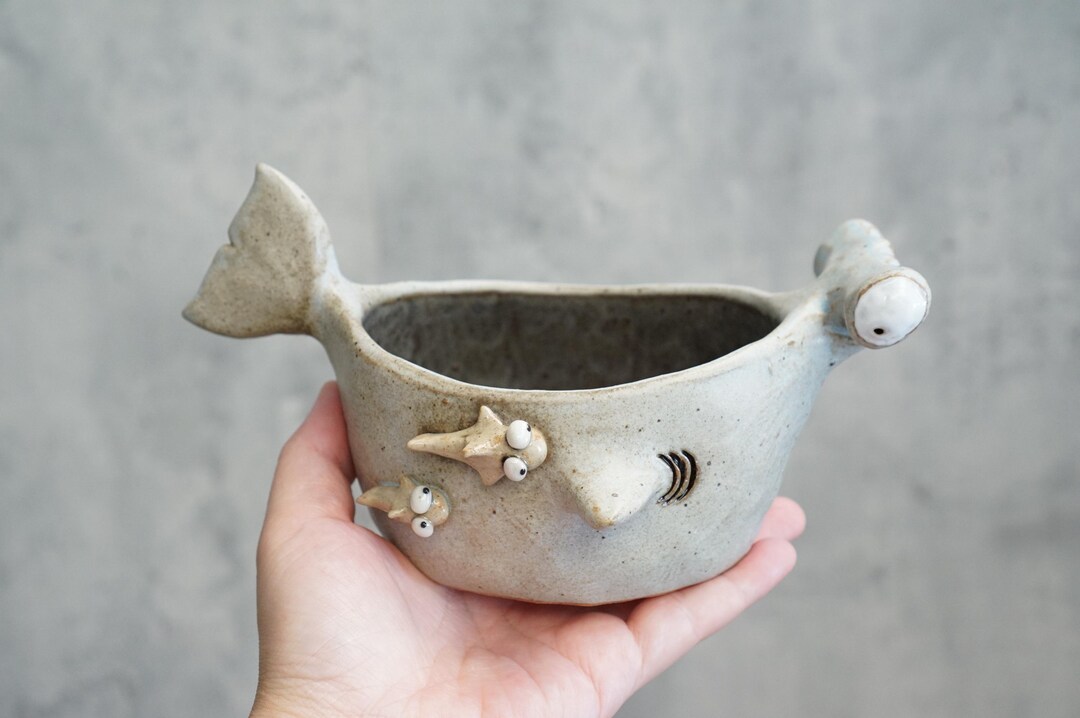 Hammerhead Shark Plant Pot,animal Planter With Succulent,succulent Pots ...