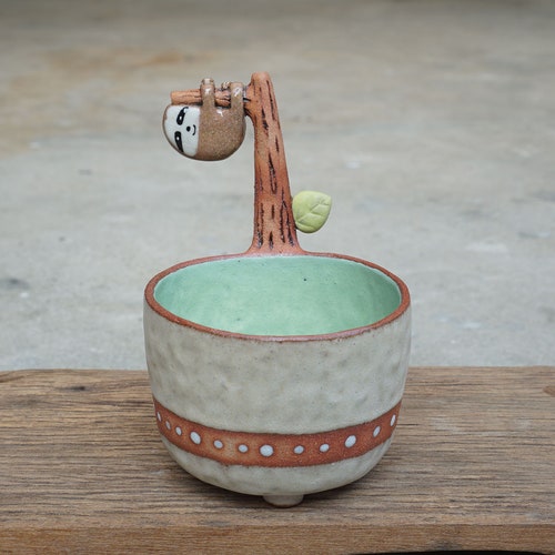 The Very Fun Collection 3 Handmade Ceramic Plant Pot | Etsy