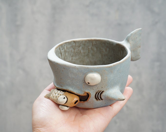 Shark Pot , Shark Plant Pot , Handmade Ceramics , Pottery - Etsy