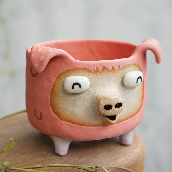 Pig Planter - Etsy