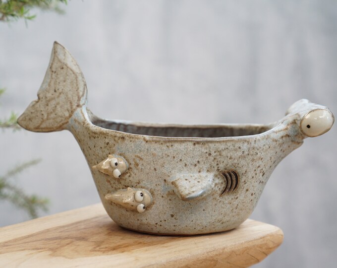 Hammerhead Shark Plant Pot,animal Planter With Succulent,succulent Pots ...