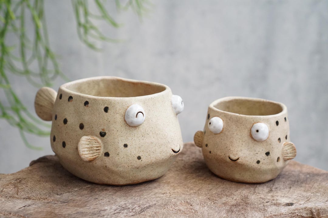 Puffer Pot , Puffer Plant Pot , Handmade Ceramics , Pottery - Etsy