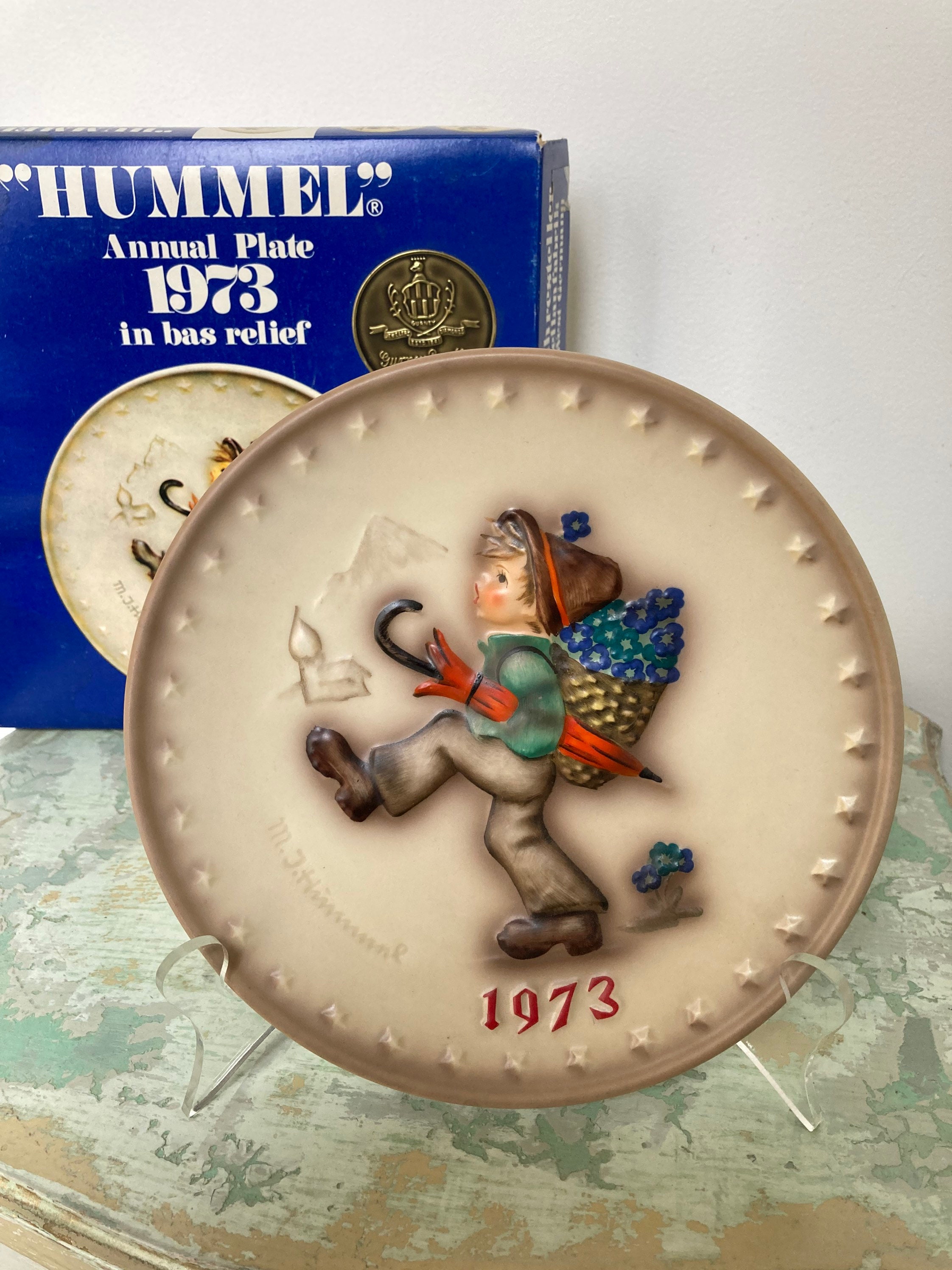 Vintage Hummel Annual Plate 1973-1978 Collectable , With Original Boxes ...