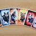 Contemporary Horror Kitten Postcards - Black Cat Cards - Etsy