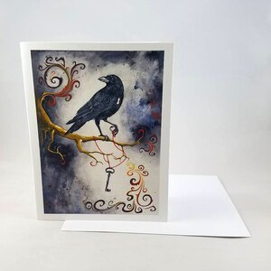 Heart Strings & Raven Wings: Fine Art Bird Print - Etsy