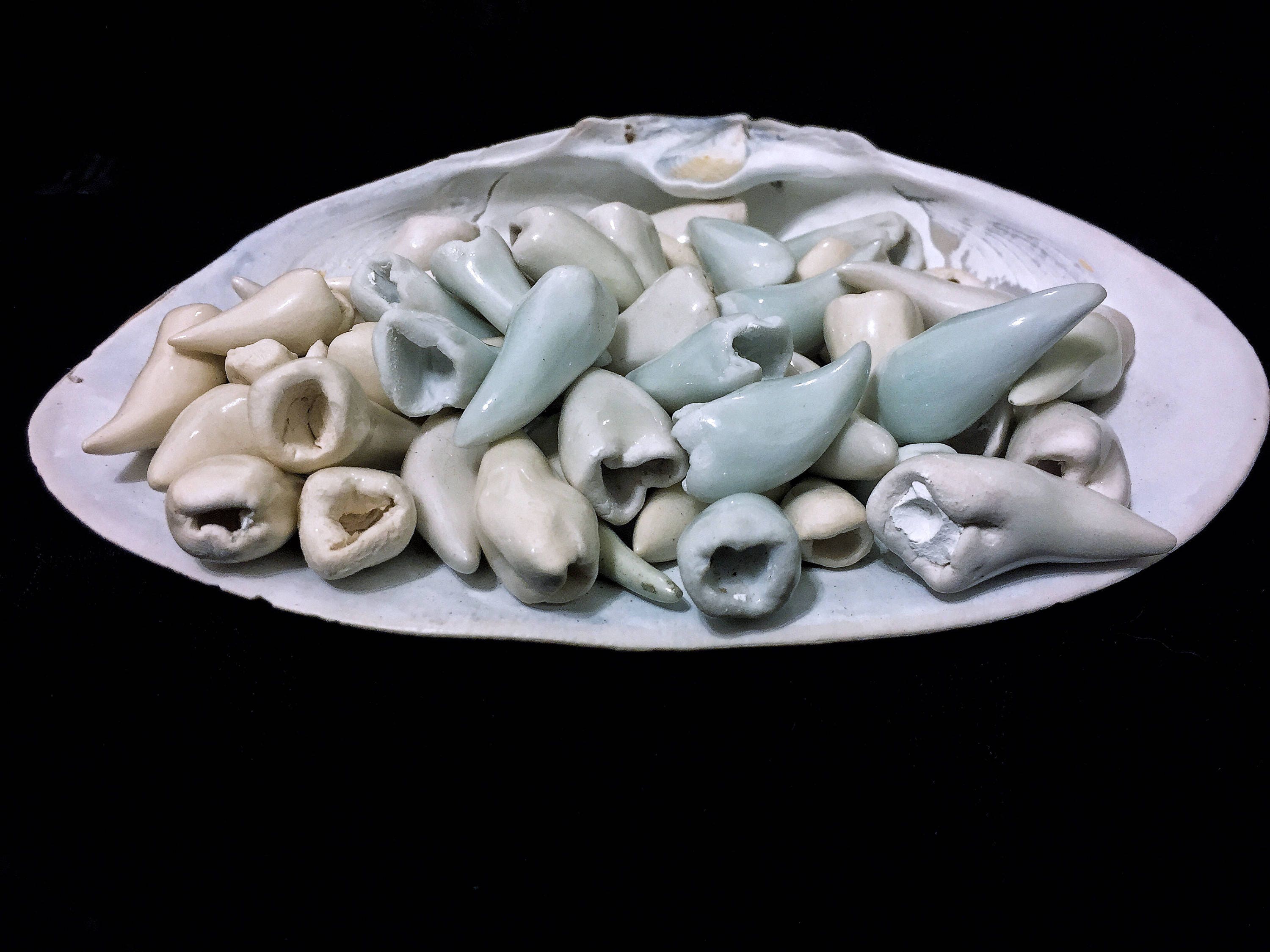PORCELAIN MONSTER TEETH - Etsy