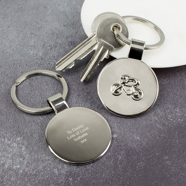 Bicycle Keychain - Etsy