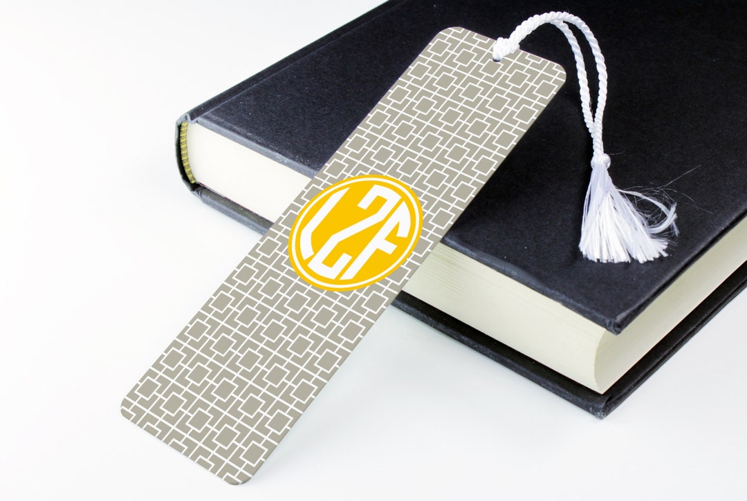 Square Print Bookmark – Personalised Metal Bookmark - Personalized ...