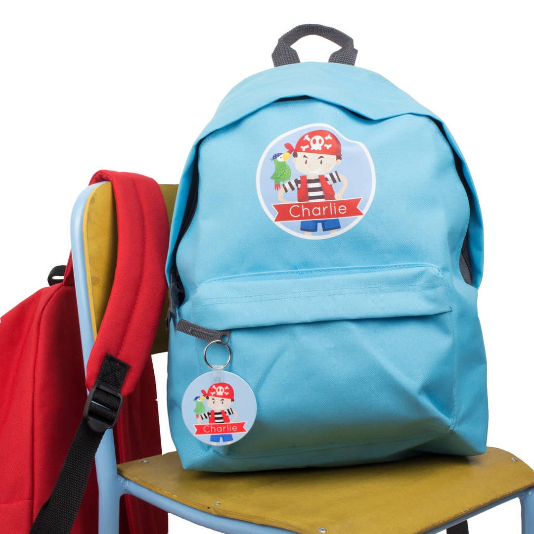 Personalised Pirate Child's Backpack School Bag Rucksack Back to School ...