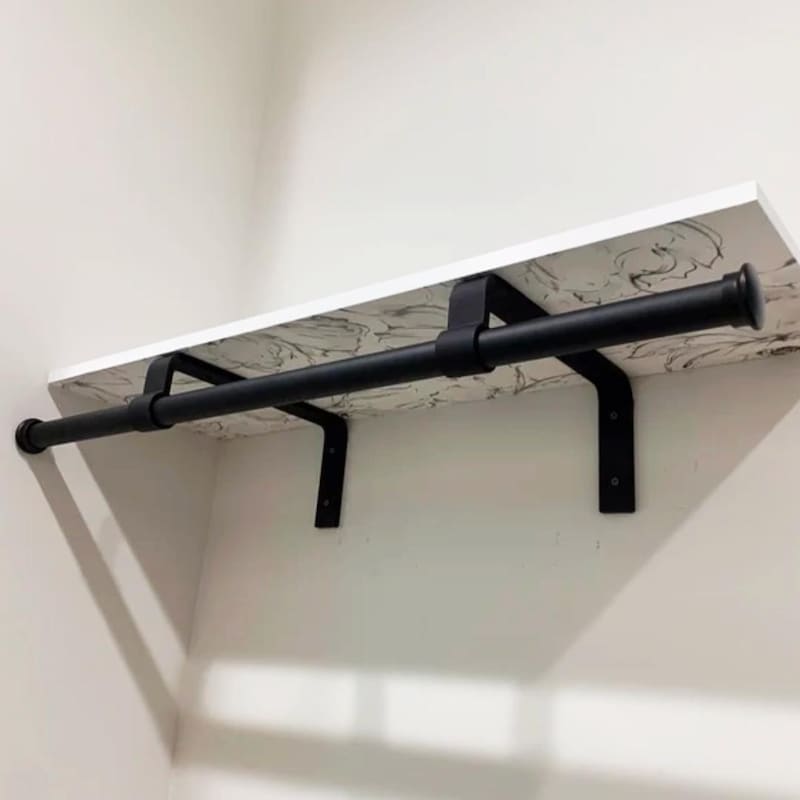 Steel Closet Rod Shelf - Etsy
