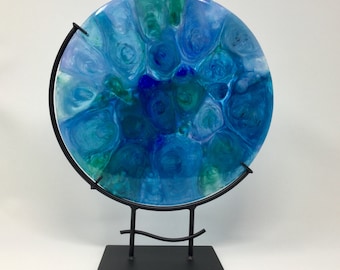 Fused glass art | Etsy