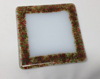 Fused Glass Trivet | Etsy