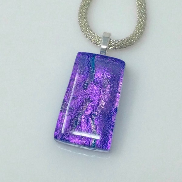 Dichroic Pendant - Etsy