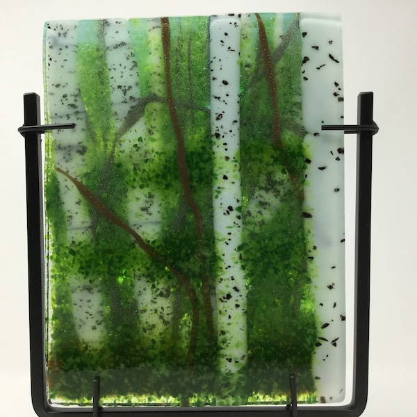 Frit Glass Painting - Etsy