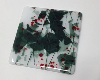 Fused Glass Trivet | Etsy
