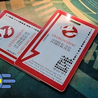 Ghostbusters ID Badge | Peter Venkman Prop Replica (canva Edit) - Etsy