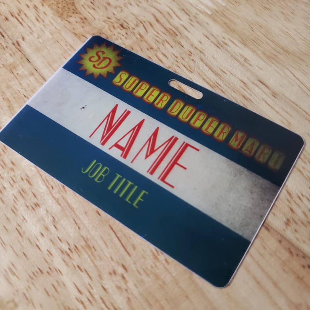 Fallout Super Duper Mart ID Card - Etsy