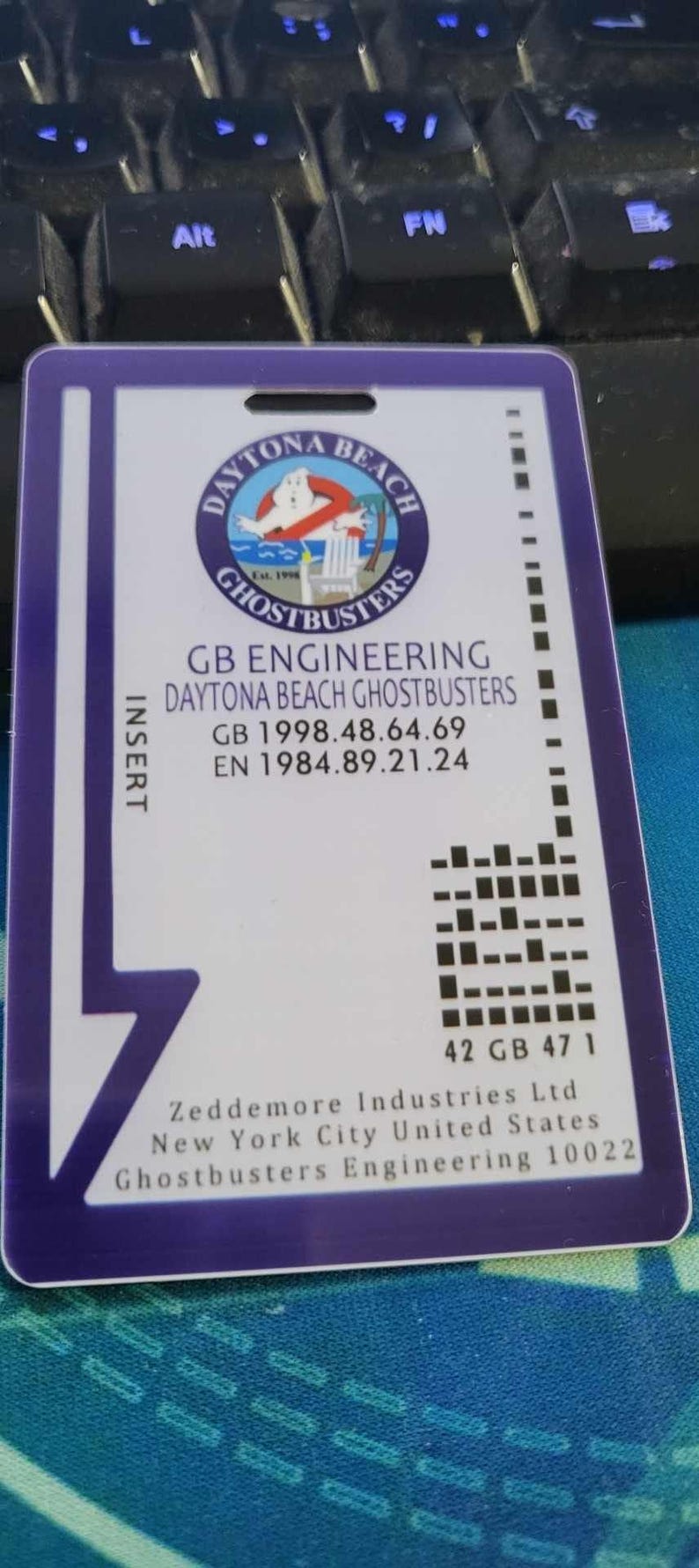 Custom Ghostbusters Team ID Cards - Etsy