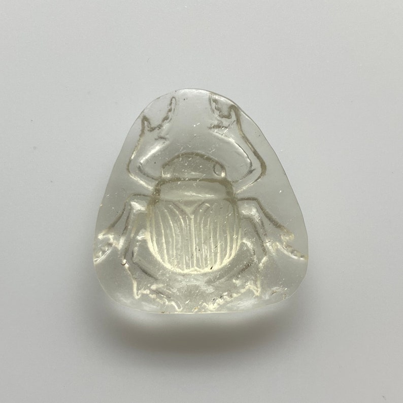 Libyan Desert Glass Scarab Carving SC102 - Etsy