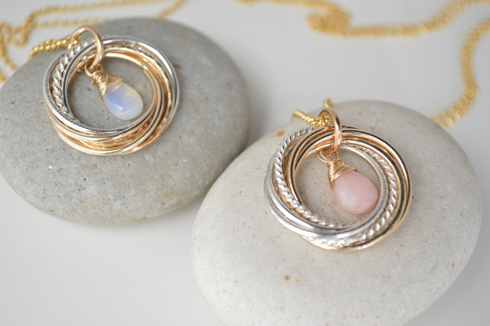 50th Birthday Jewelry for Women 5 Decades Necklace 50th - Etsy