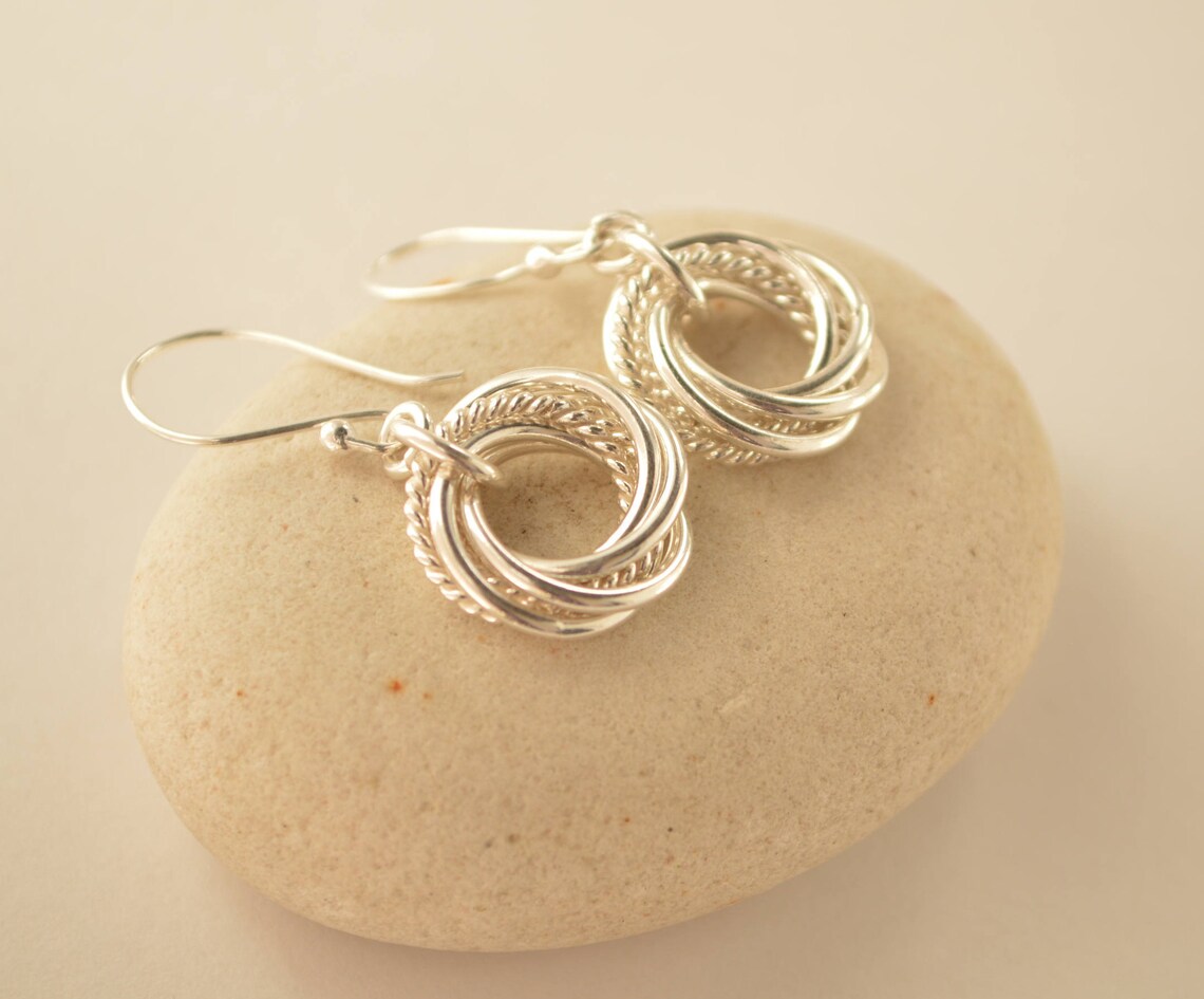 60th Birthday Gift for Women 6 Interlocking Rings 6th - Etsy Canada