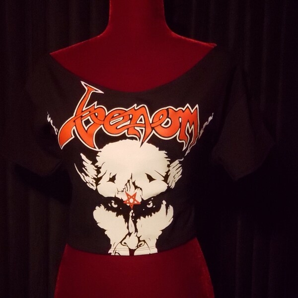Crop Top Band Shirt - Etsy