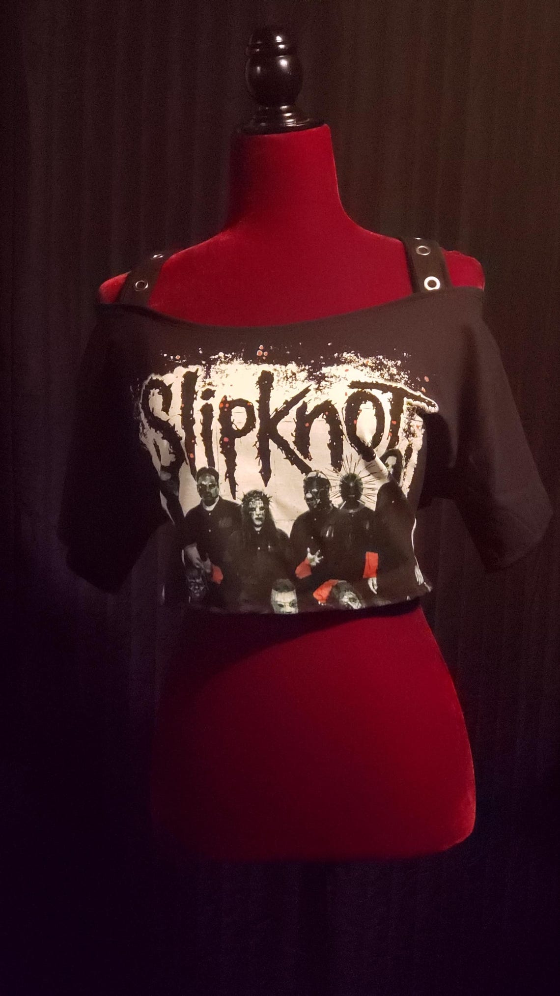 SLIPKNOT Ladies Crop Top Band Shirt Available in Many Sizes Heavy Metal ...