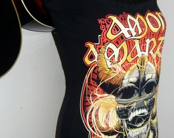 IRON MAIDEN heavy metal band shirt mini dress ladies DIY