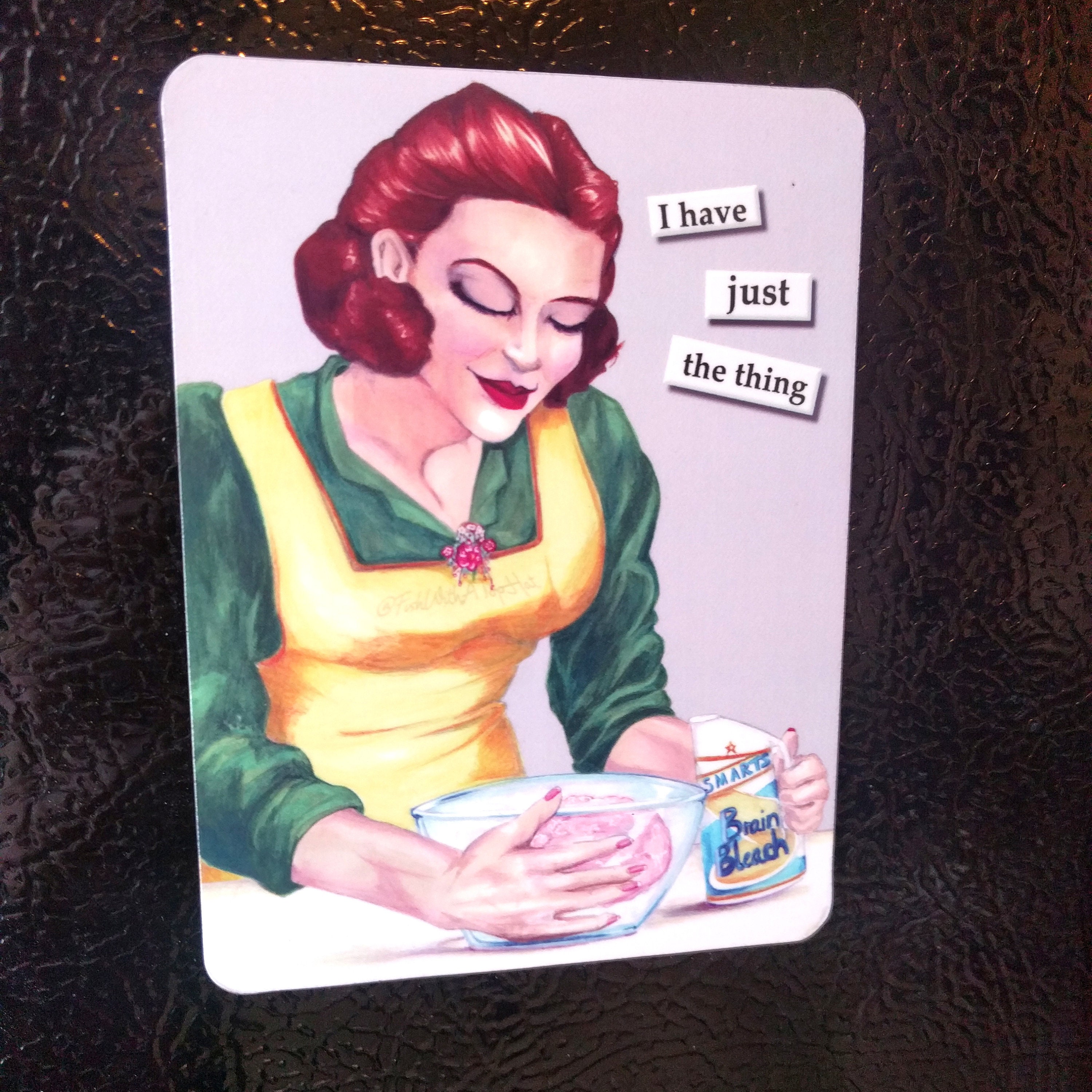 Brain Bleach - I Have Just the Thing Fridge Magnet - Snarky Magnet - Etsy