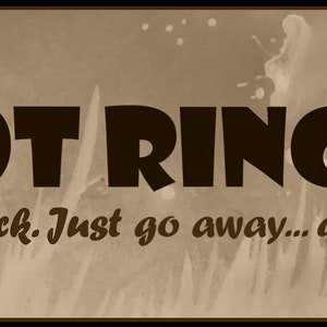 Blunt No Soliciting Sign - Etsy