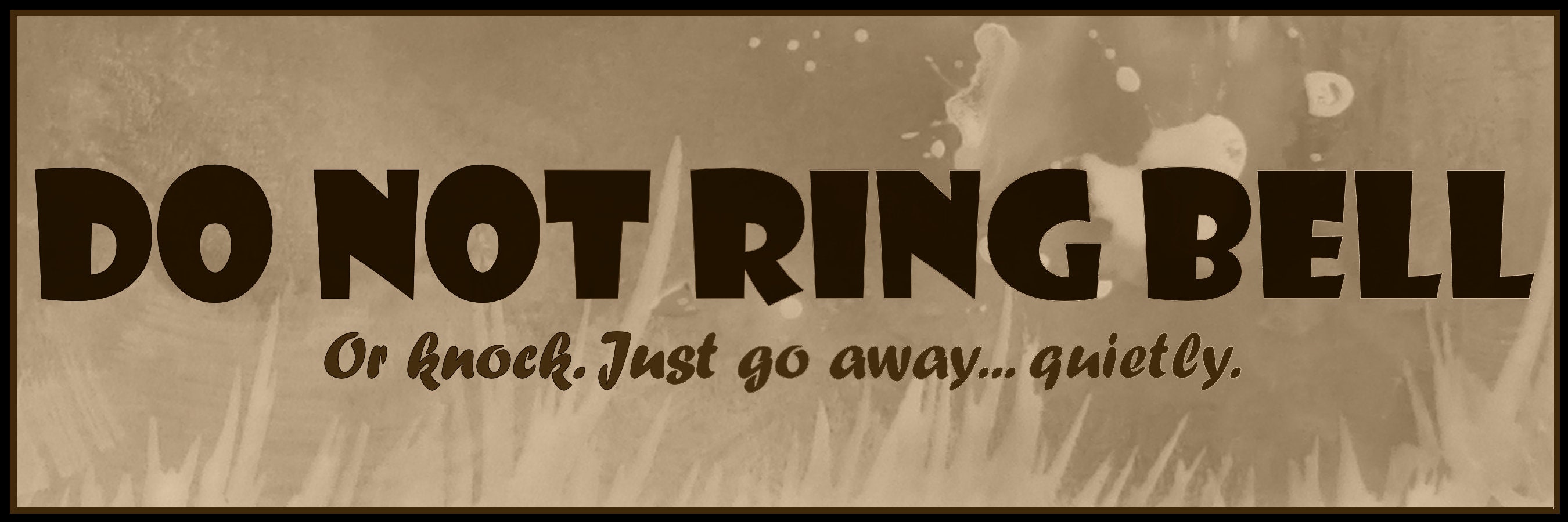 Blunt No Soliciting Sign - Etsy