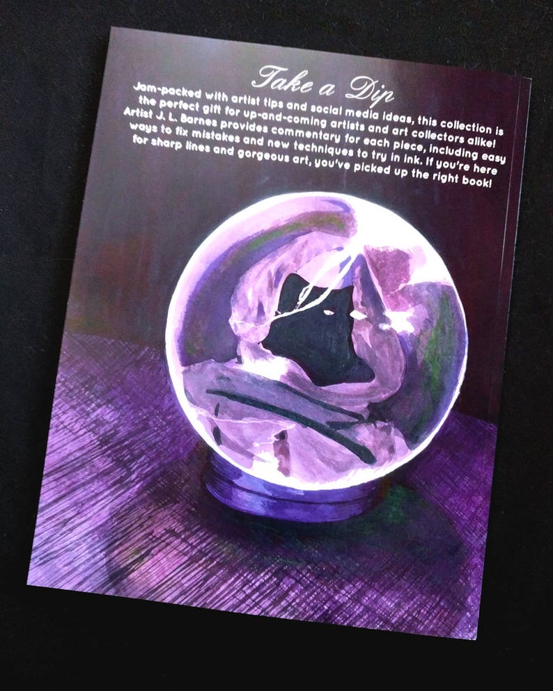 Into the Inkwell Inktober Art Book | Etsy