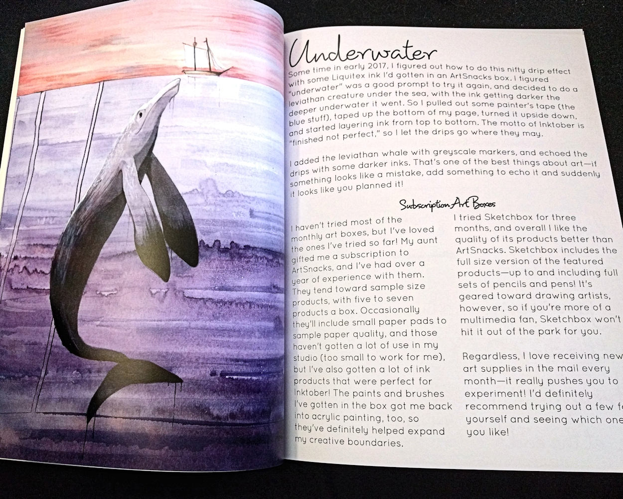 Into the Inkwell Inktober Art Book - Etsy